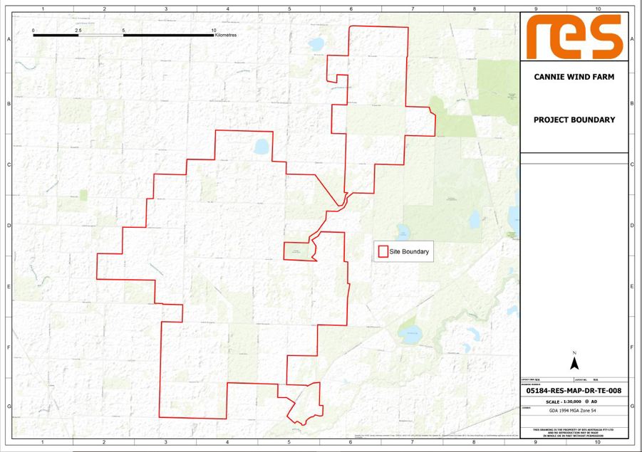 The proposal is for a wind farm which will consist of the following ...