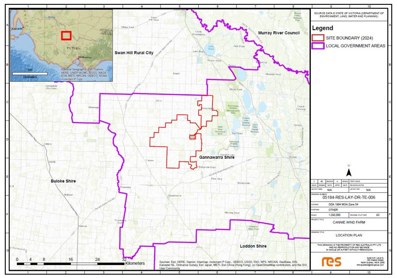 Project summary of the Cannie Wind Farm